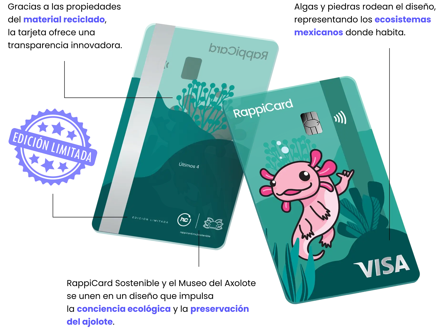 RappiCard Ajolote: la tarjeta edición especial